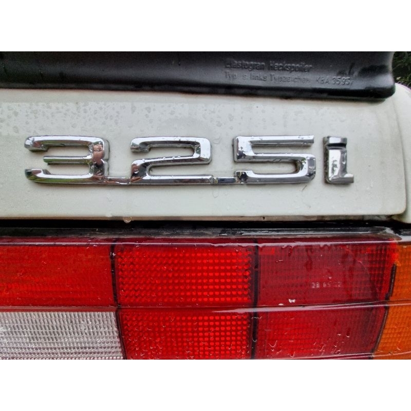 Jual Emblem copotan BMW E30 325i RARE | Shopee Indonesia