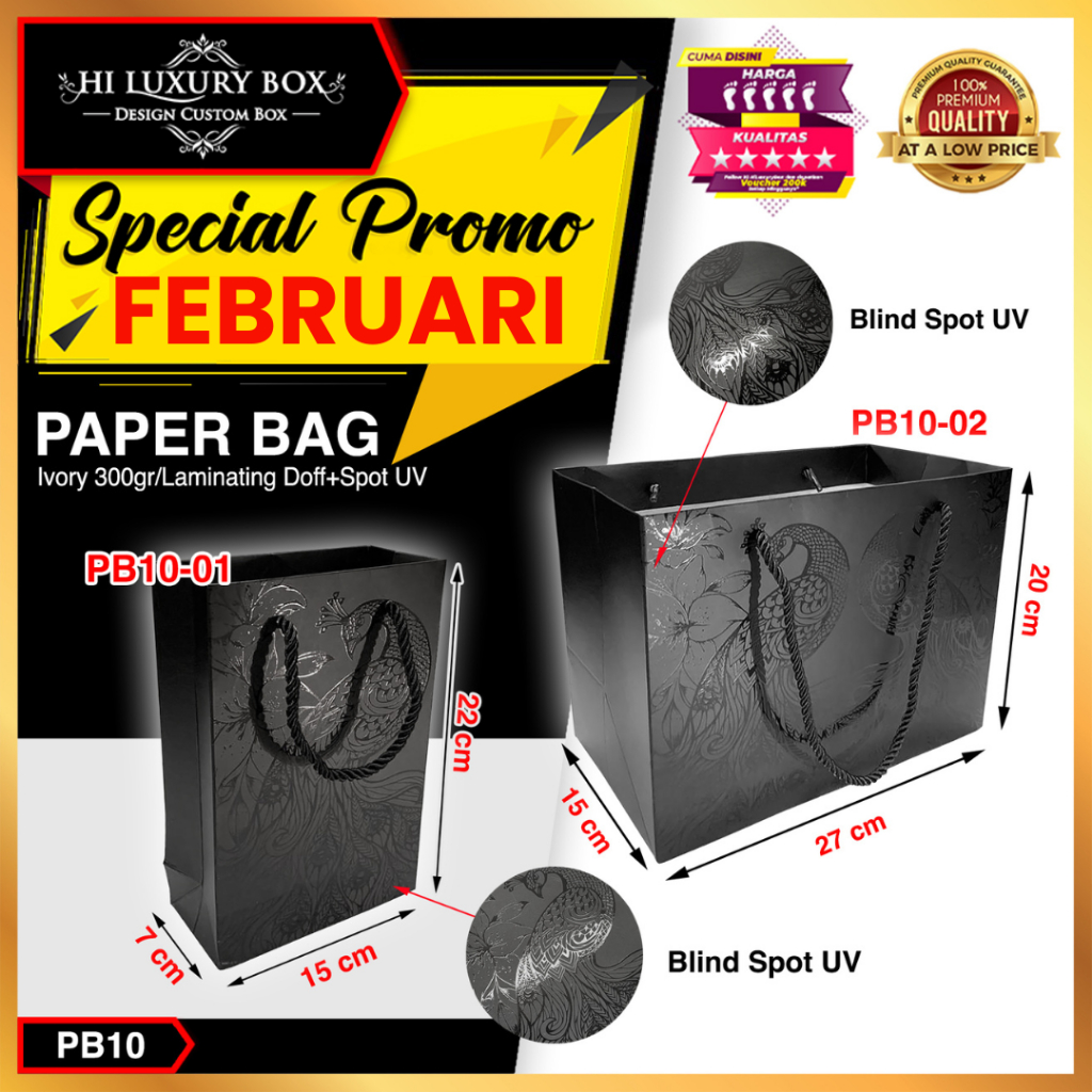 Jual Paper Bag Hadiah Jumbo - Premium Gift Bag - Tas Kado Jinjing ...