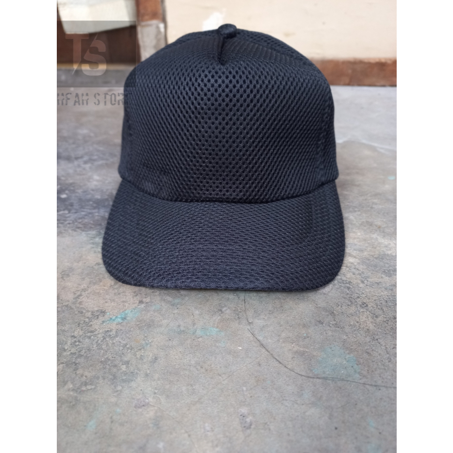 Jual Topi Hitam Jaring Polos Topi Hitam TNI BRIMOB ARMY Tactical ...