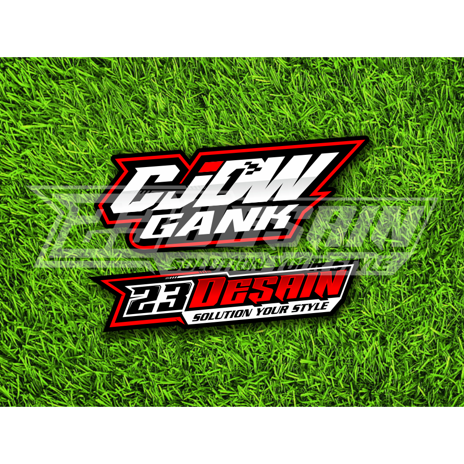 Jual STIKER CJDW GANK STIKER ADITAMA ES CAMPUR STICKER CJDW GANK ...