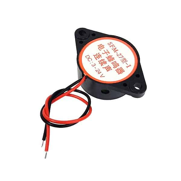 Jual SFM-27-W piezo electric piezoelectric buzzer black hitam | Shopee Indonesia
