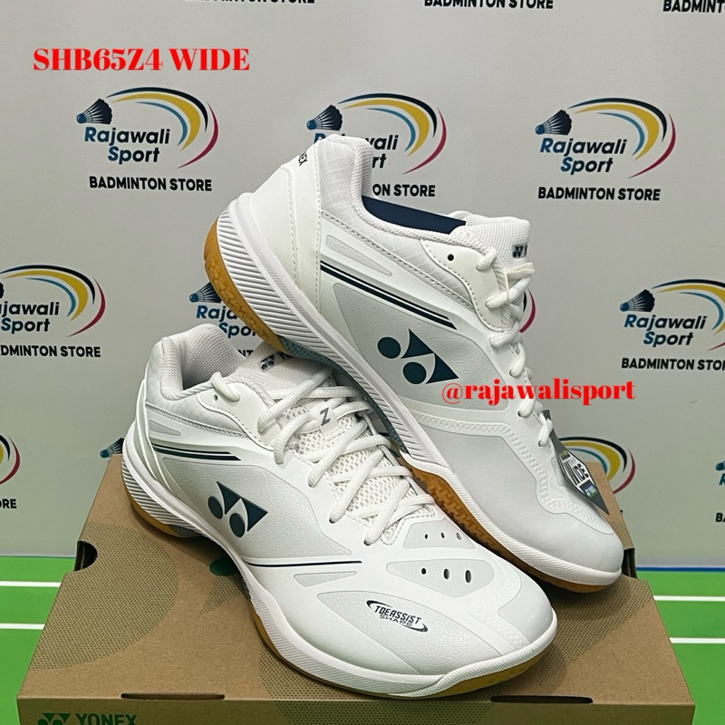Jual Sepatu Badminton Yonex SHB 65 Z4 WIDE ||Yonex SHB65Z4 WIDE WHITE ...