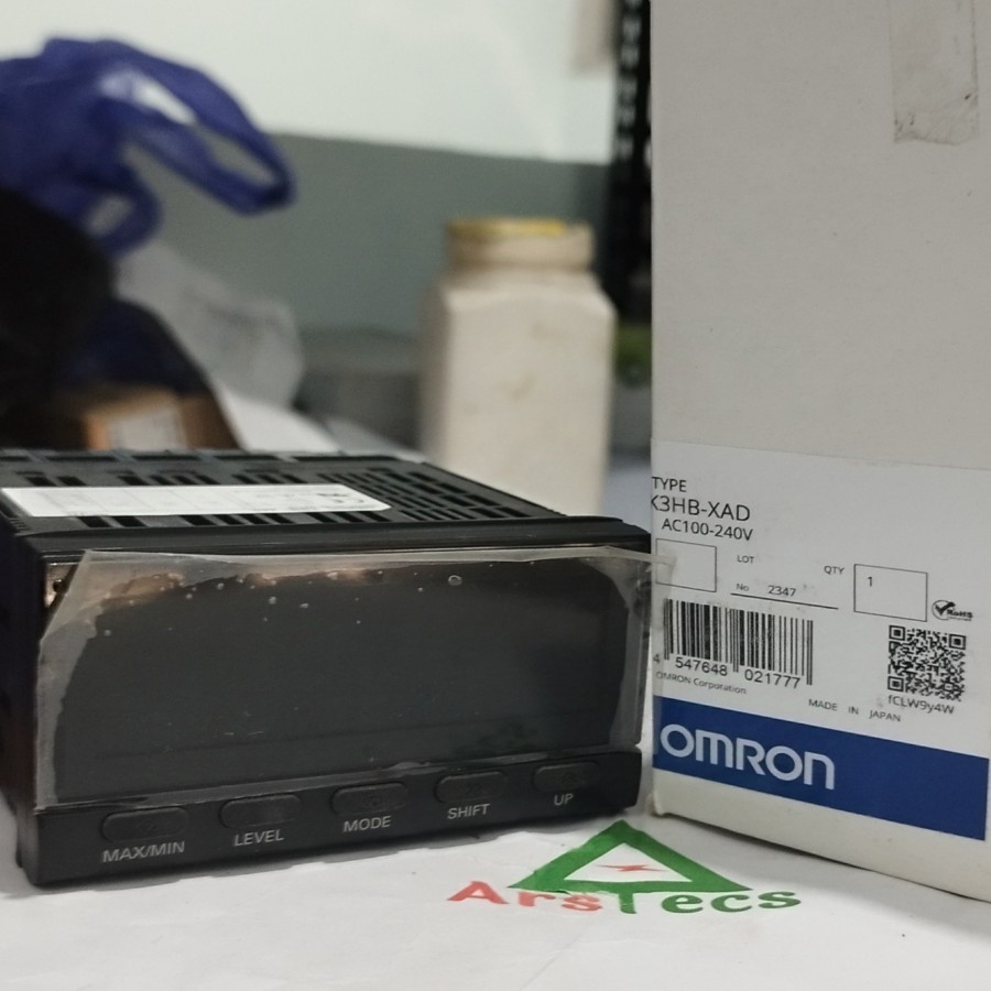 Jual Digital Panel Meter Omron K3HB-XAD 100-220Volt Original | Shopee Indonesia