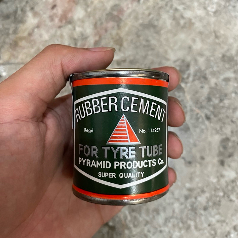 Jual RUBBER CEMENT LEM CACING TUBELESS KARET TAMBAL TIP TOP PYRAMID ...