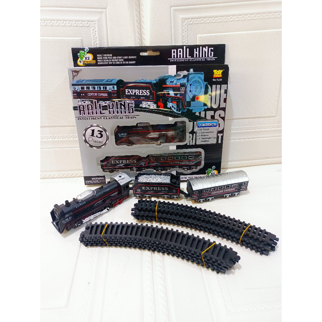 Jual RAILKING MAINAN KERETA API//MAINAN KERETA API ANAK REL LISTRIK ...