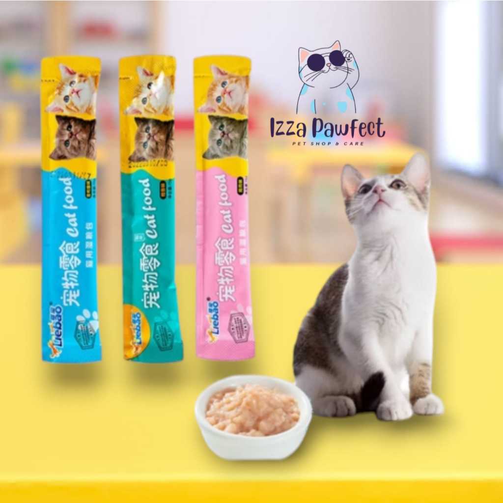 Jual Liebao cat snack kucing creamy 15gr | Shopee Indonesia