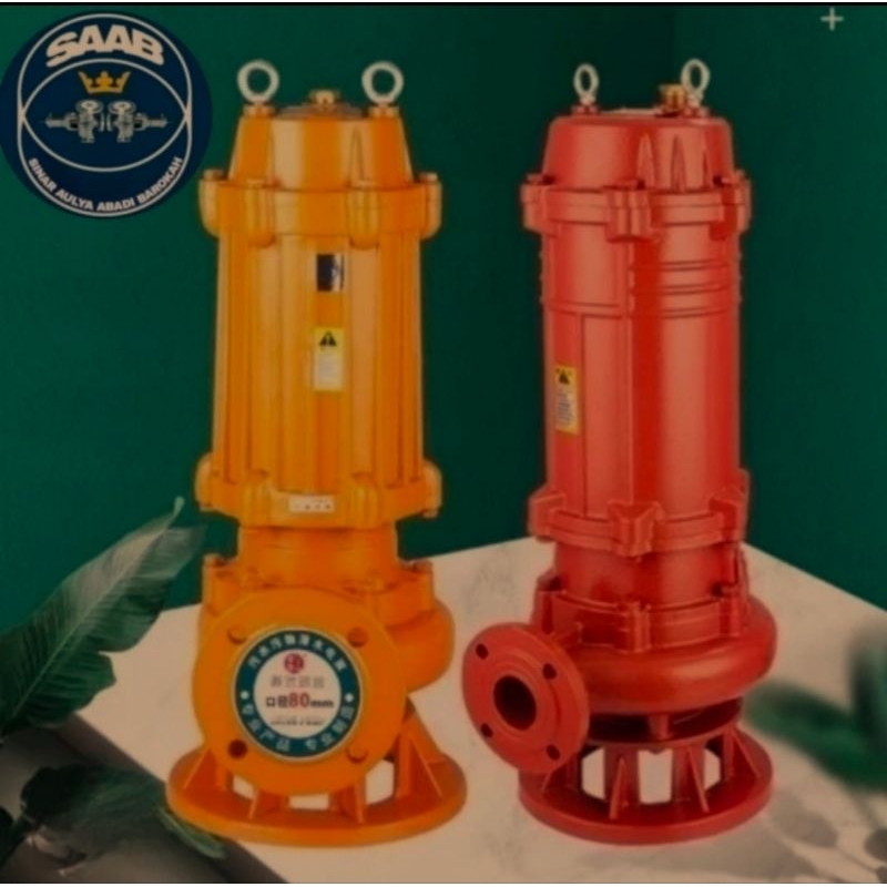 Jual Pompa Celup Air Kotor / Submersible Sewage Pump 50WQ 10 - 40 - 2.2KW | Shopee Indonesia