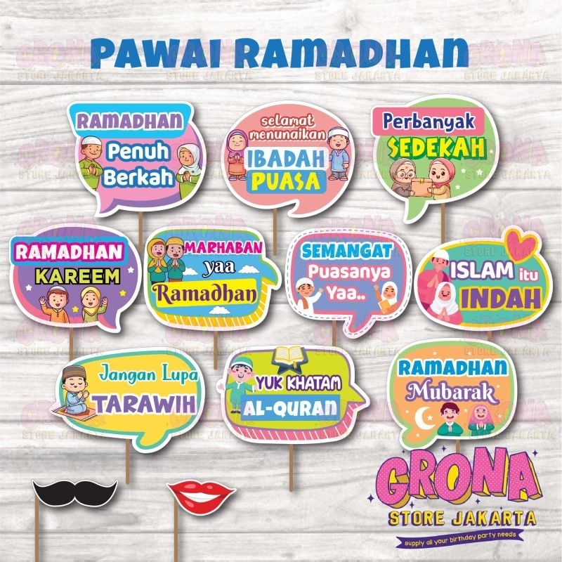 Jual Photobooth Pawai Ramadhan / Props Pawai Ramadhan / Pawai Ramadhan ...