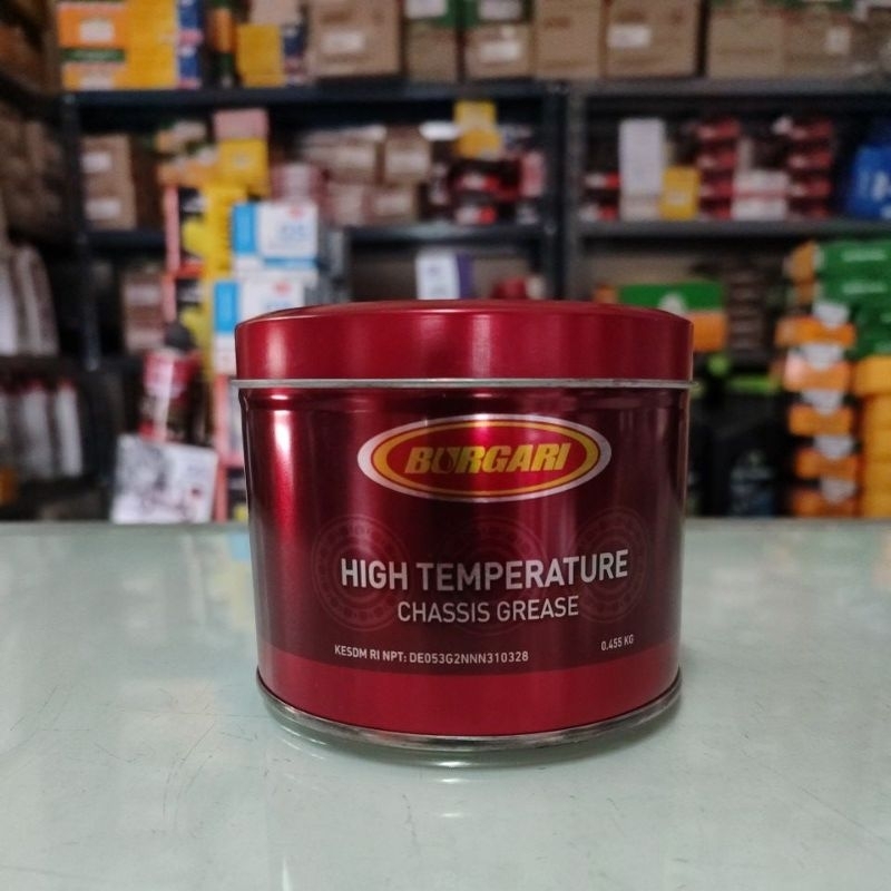 Jual GEMUK BURGARI MERAH CHASSIS HI-TEMPERATUR 455 Gram | Shopee Indonesia