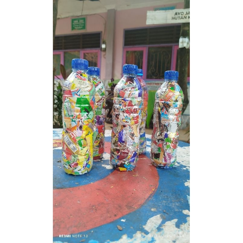 Jual EcoBrick botol plastik 600ml | Shopee Indonesia