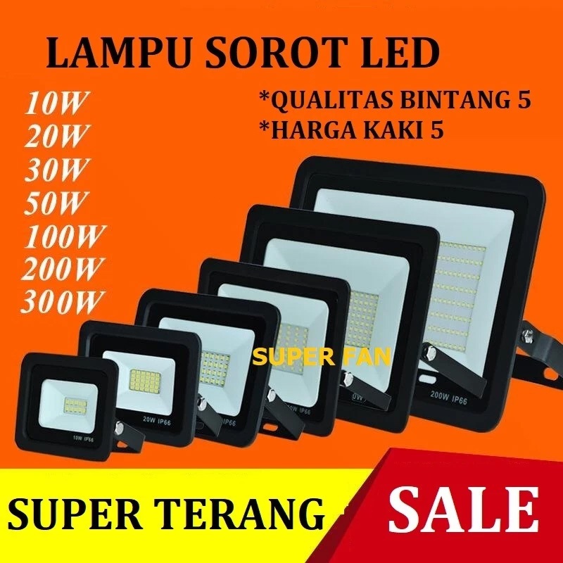 Jual 【Penawaran khusus】Lampu Sorot Led 50W Paling Terang / tembak / floodlight /LED 30W LED 50W ...