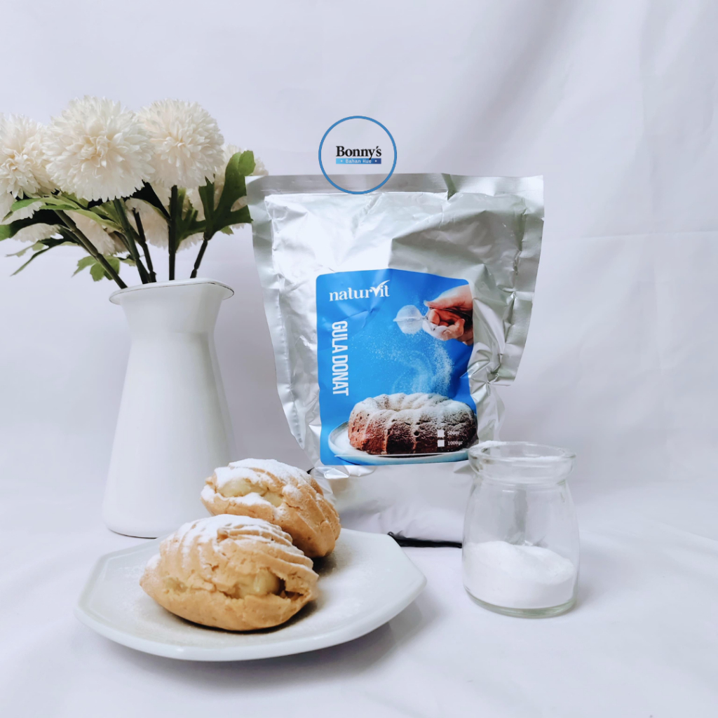 Jual Naturvit Dusting Sugar Gula Donat Topping Dessert Kue Repack ...