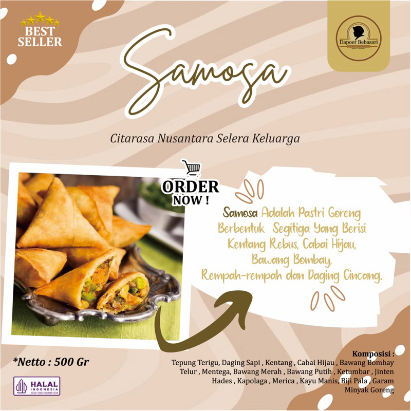 Jual Beef Samosa/Sambosa - 6 pcs (Frozen) | Shopee Indonesia