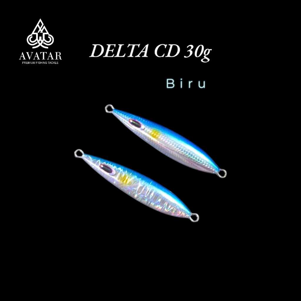 Jual Umpan pancing Metal Jig AVATAR DELTA CD 30g ( Copy of CD Deep liner ) | Shopee Indonesia