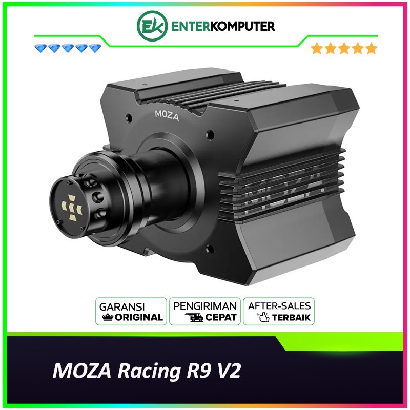 Jual MOZA Racing R9 V2 Direct Drive Wheel Base - Racing Simulator ...