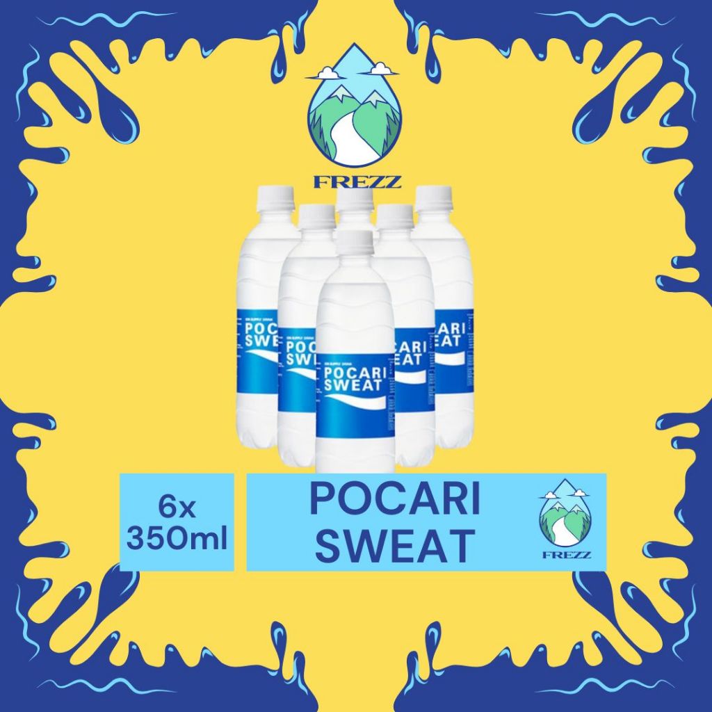 Jual (INSTANT) POCARI SWEAT 350 Isi 6 BOTOL Per PAKET - READY POCARI ...