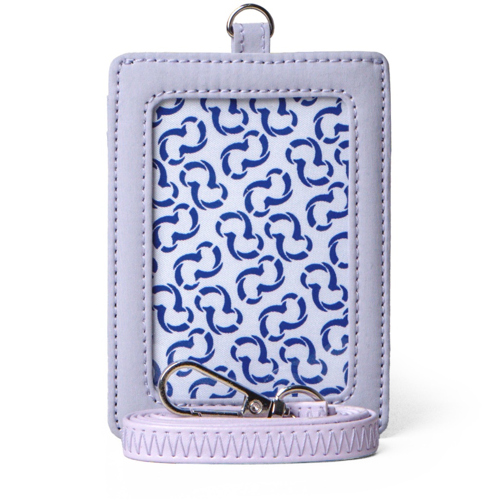Jual Wallts Aiken Lilac Crinkle - Lanyard Name Tag Id Card | Shopee ...
