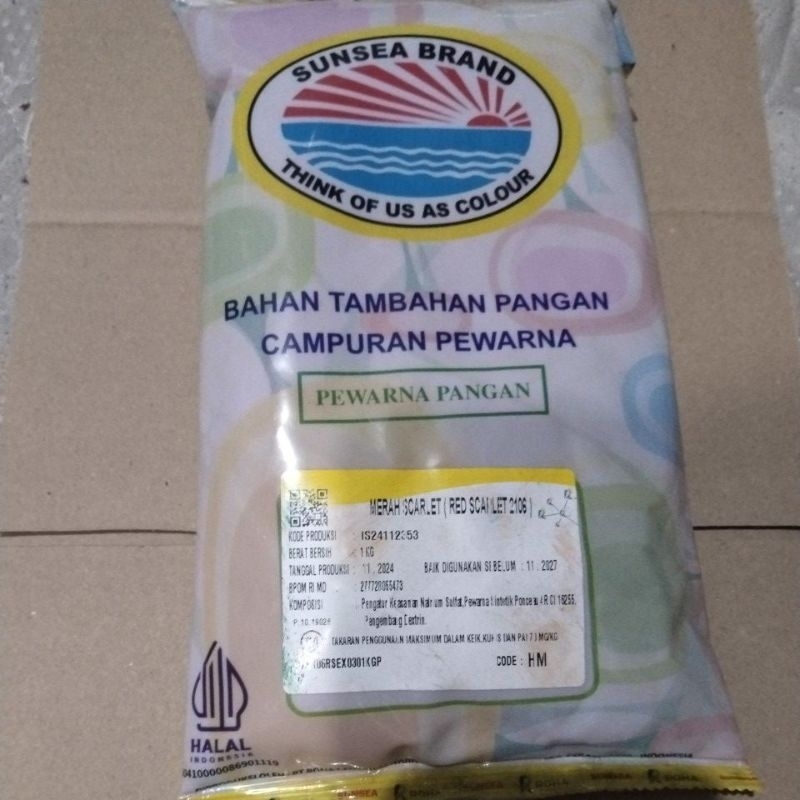 Jual Pewarna makanan merah/Red Scarlett 1kg | Shopee Indonesia