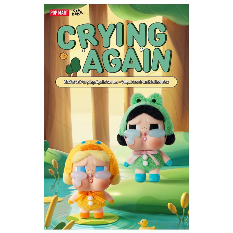 Jual Pop Mart Crybaby Crying Again Series Vinyl Face Flush Blind Box ...