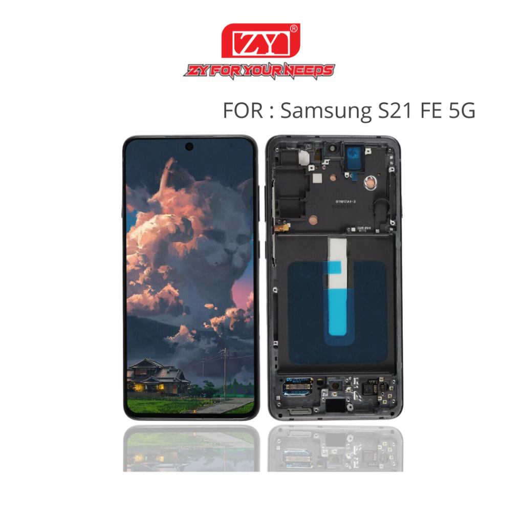 Jual ZY Lcd Samsung Galaxy S21 FE Oled BIGSIZE Fullset Touchscreen Fingerprint On | Shopee Indonesia