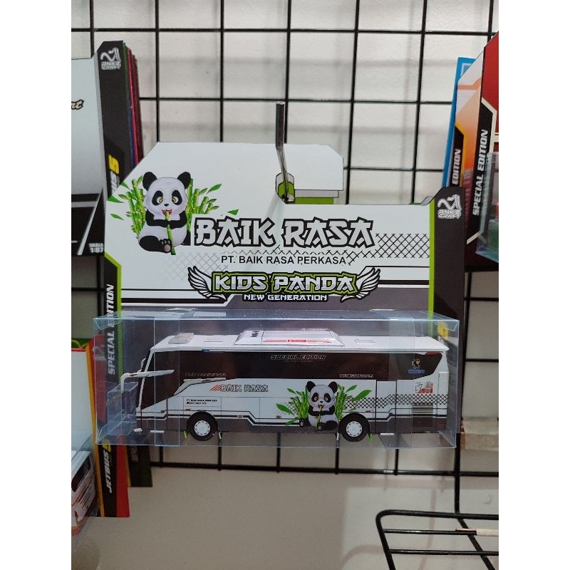 Jual Miniatur Bus Karton BAIK RASA KIDS PANDA Jetbus 5 shd skala 1:87 ...