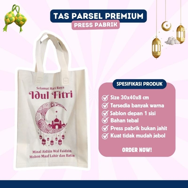 Jual GOODIE BAG LEBARAN IDUL FITRI MURAH TEBAL , TAS PARSEL[1 LUSIN 12 ...