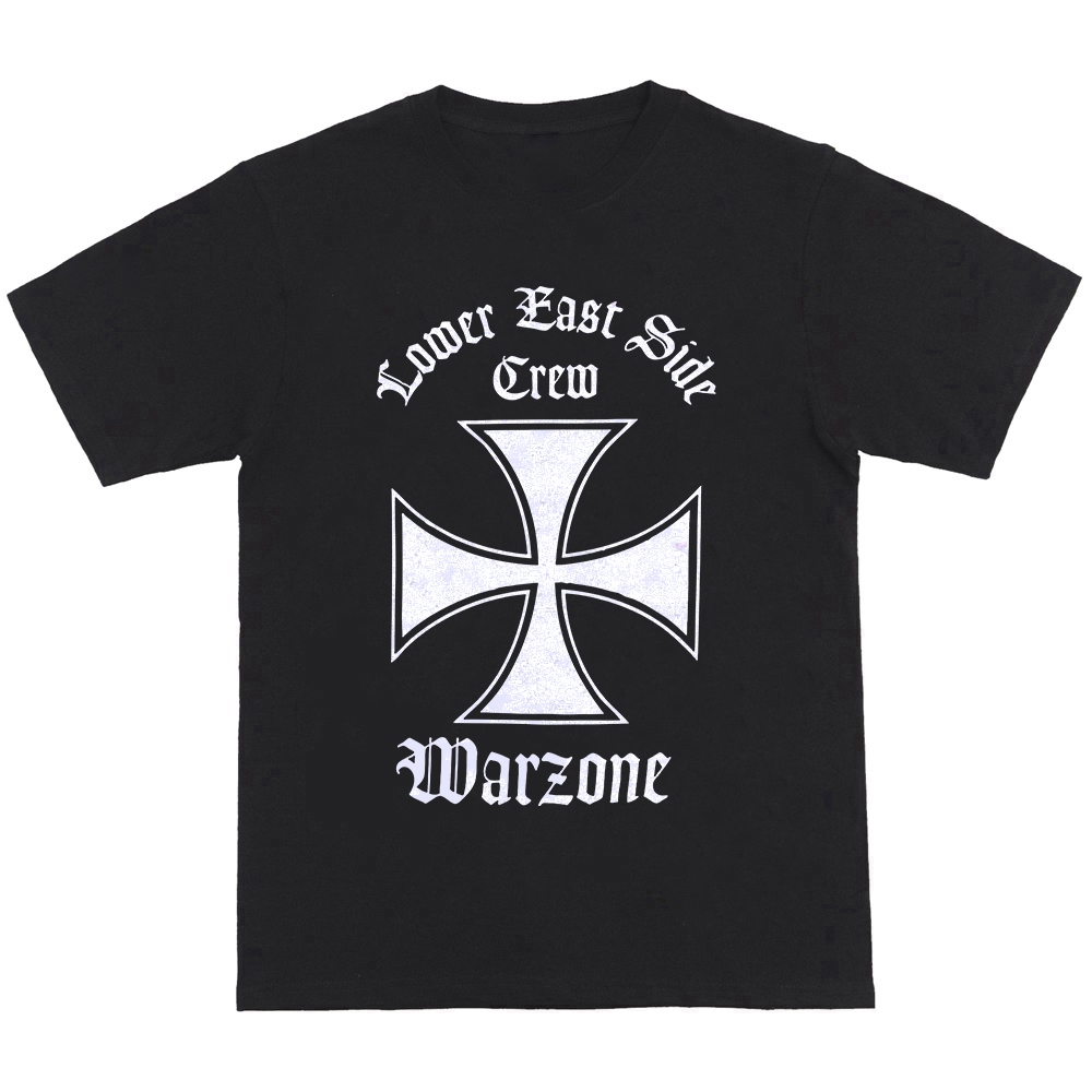 Jual Kaos Band Hardcore WARZONE "lower east side crew" T-shirt Cotton ...