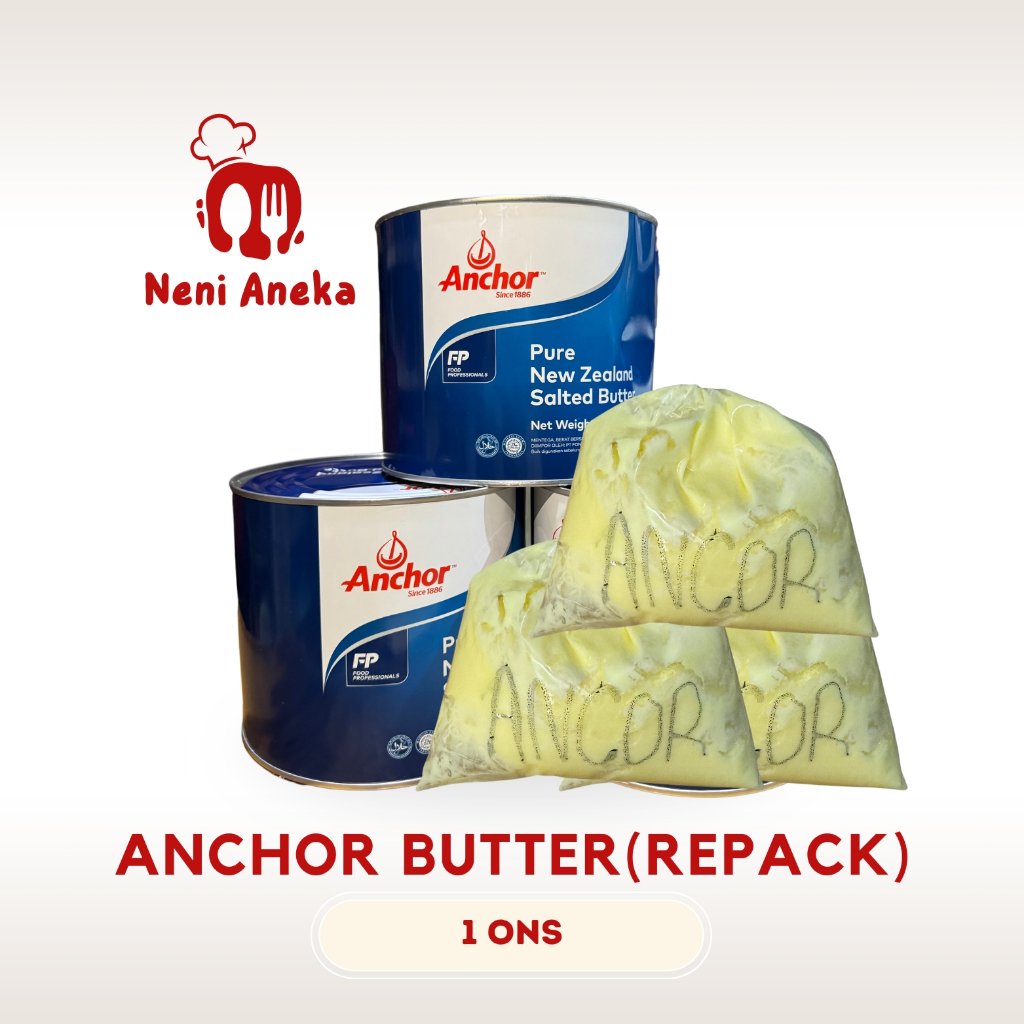 Jual Butter Anchor / Butter Anchor Salted (REPACK) - 100gr | Shopee ...