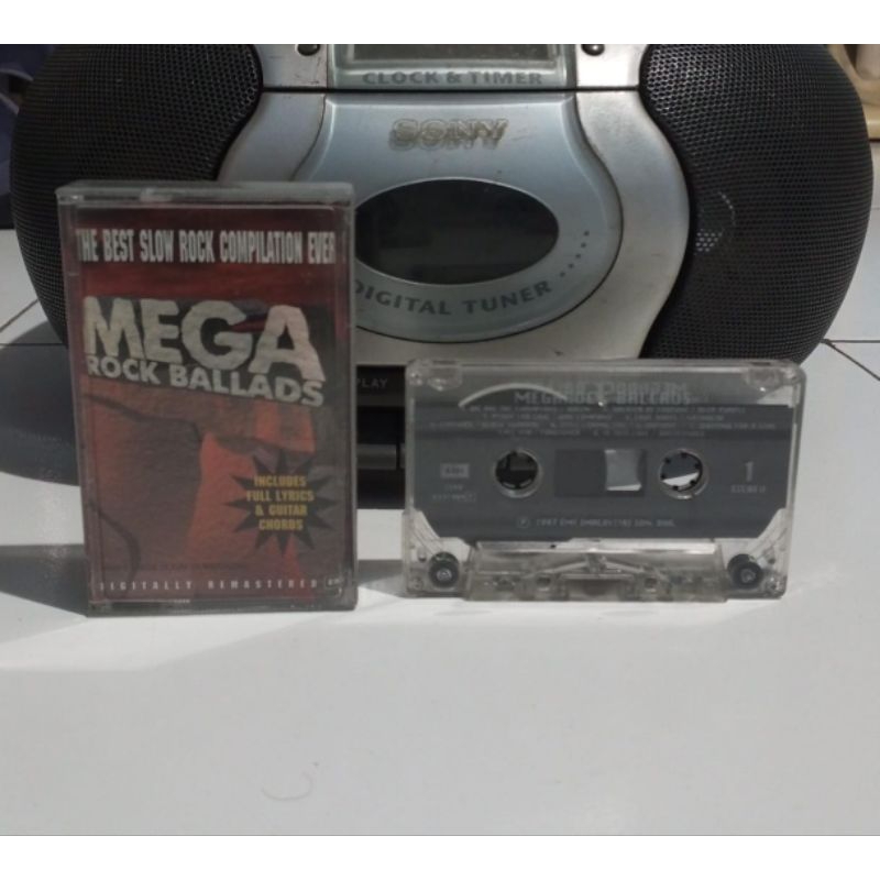 Jual Kaset Pita Mega Rock Ballads | Shopee Indonesia