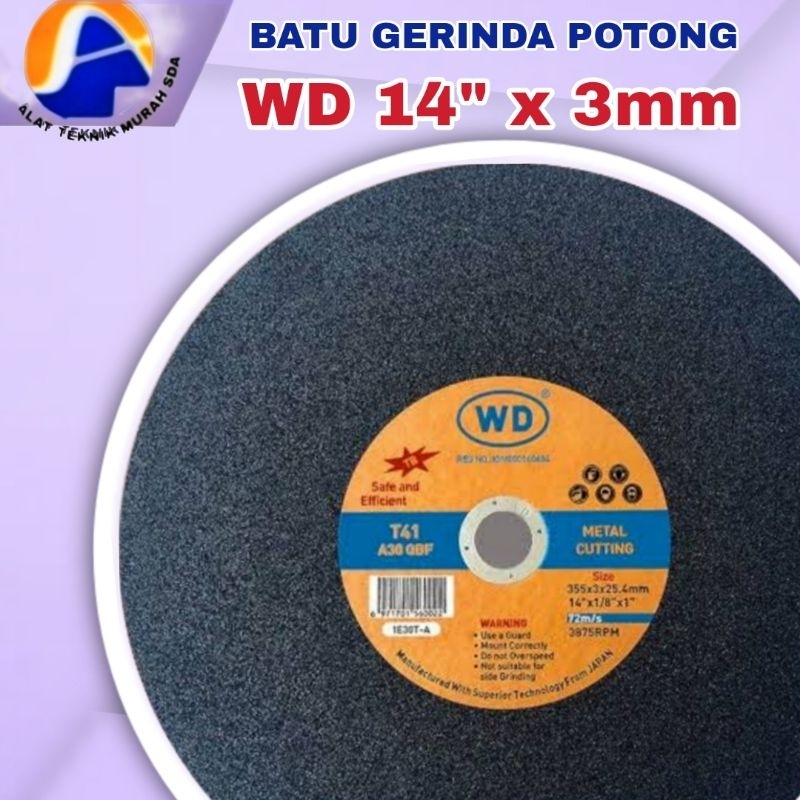 Jual Mata Gerinda Potong WD 14 Inchi / Cut Off WD 14" | Shopee Indonesia