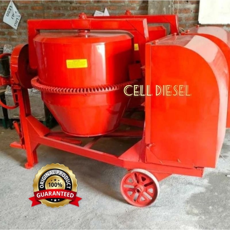 Jual Mesin Molen Cor 50KG / 500 Liter + Diesel Elektrik Stater 8HP R180MK | Shopee Indonesia