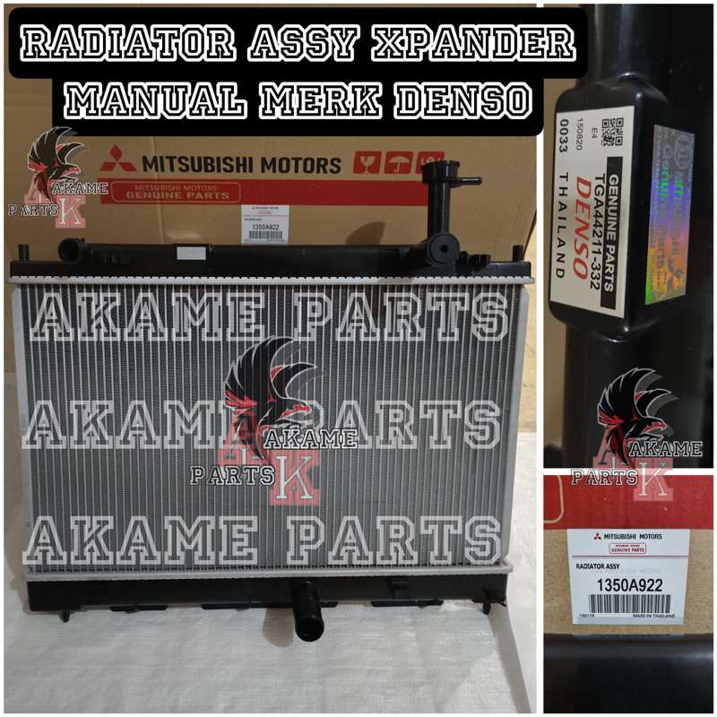 Jual RADIATOR ASSY MITSUBISHI XPANDER MANUAL MERK DENSO | Shopee Indonesia