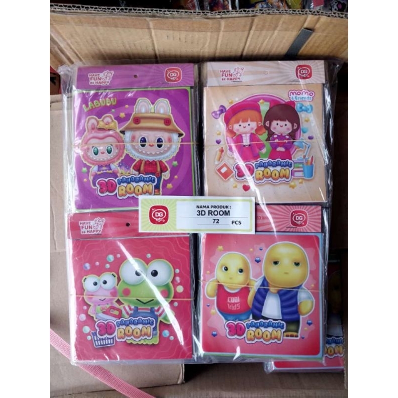Jual Mainan edukasi 3D room panoramic/mainan 3D room panoramic | Shopee ...