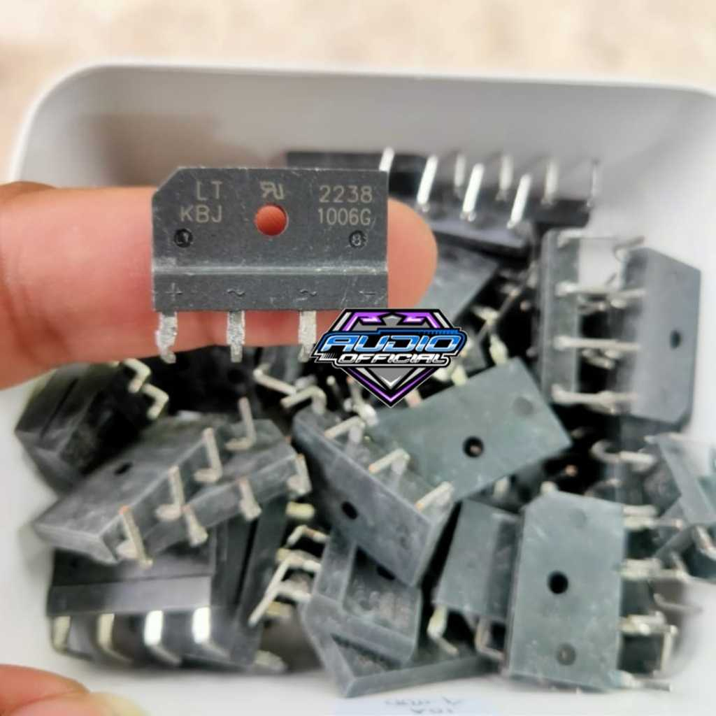 Jual Dioda Sisir / Diode Bridge 10A GBJ 1006G Dioda Sisir 10 Ampere ...