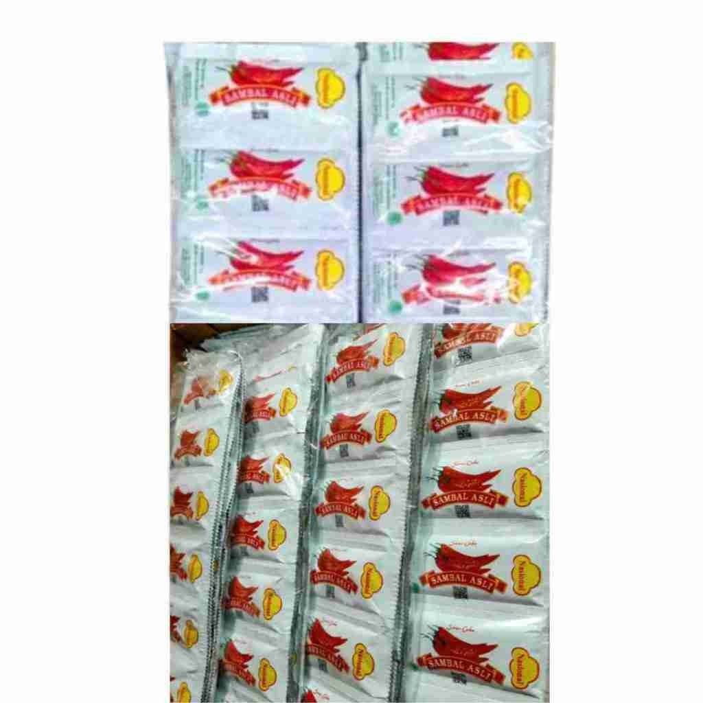 Jual SAMBAL NASIONAL 9GR 1 PAK ISI 24 SACHET | Saos Sambal Nasional ...