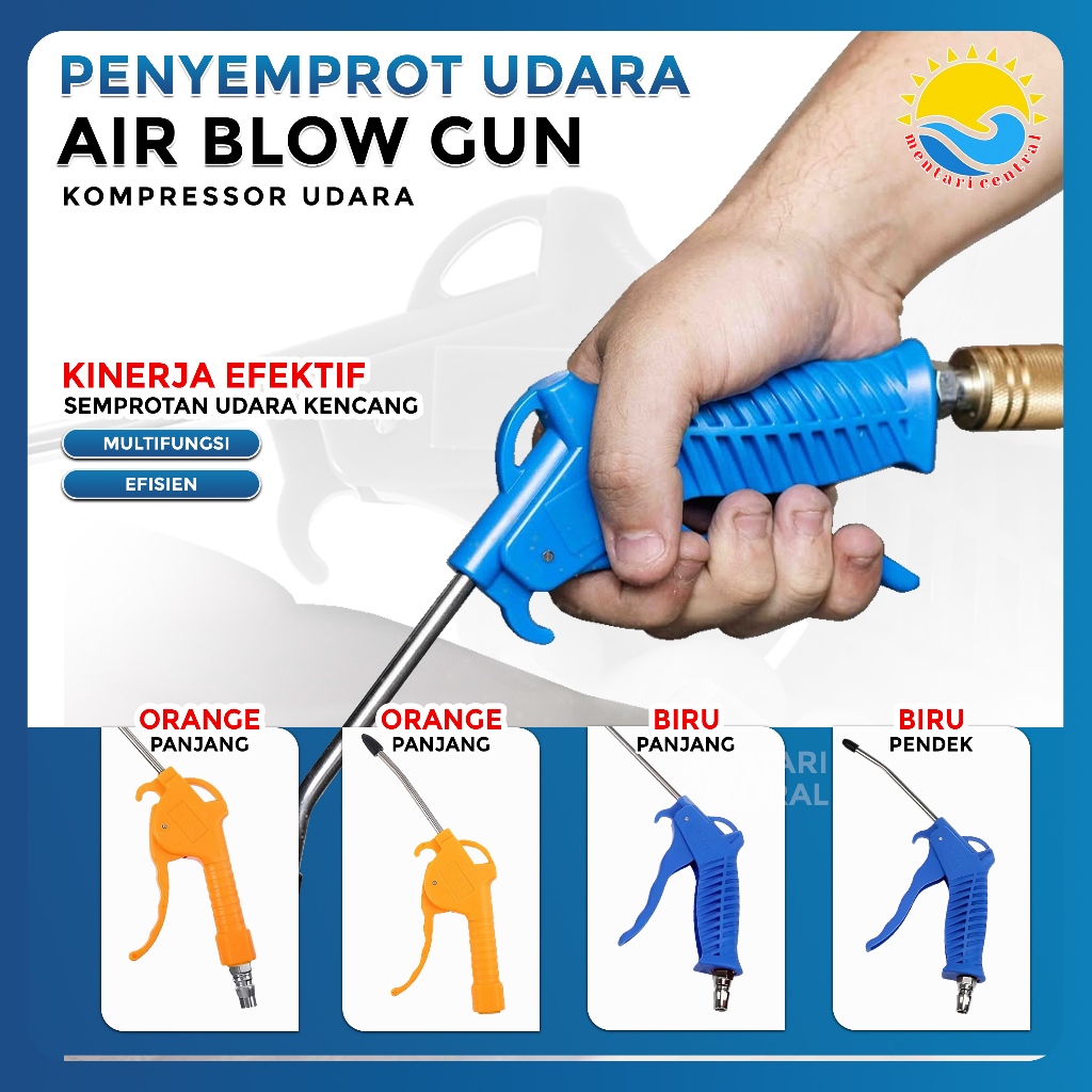 Jual AIR BLOW GUN PISTOL ANGIN UDARA KOMPRESOR COMPRESSOR COUPLER AIR ...
