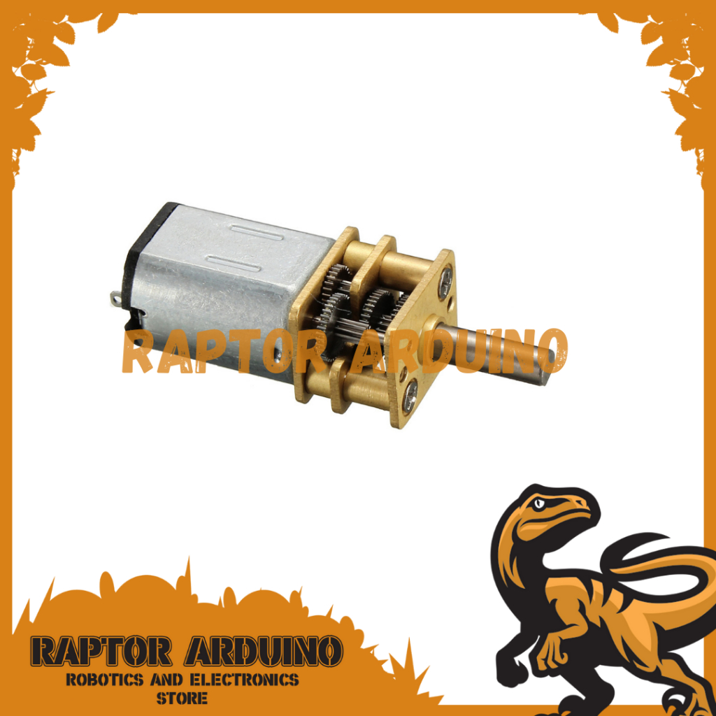 Jual N20 3V DC 300Rpm Micro Spees Reduction Metal Gearbox Mini Motor ...