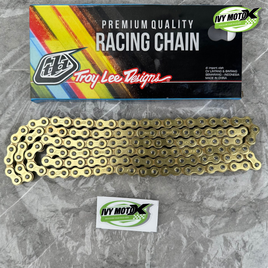 Jual Rantai Motor Chain Trail Ukuran 415 520 130L Premium TLD | Shopee ...