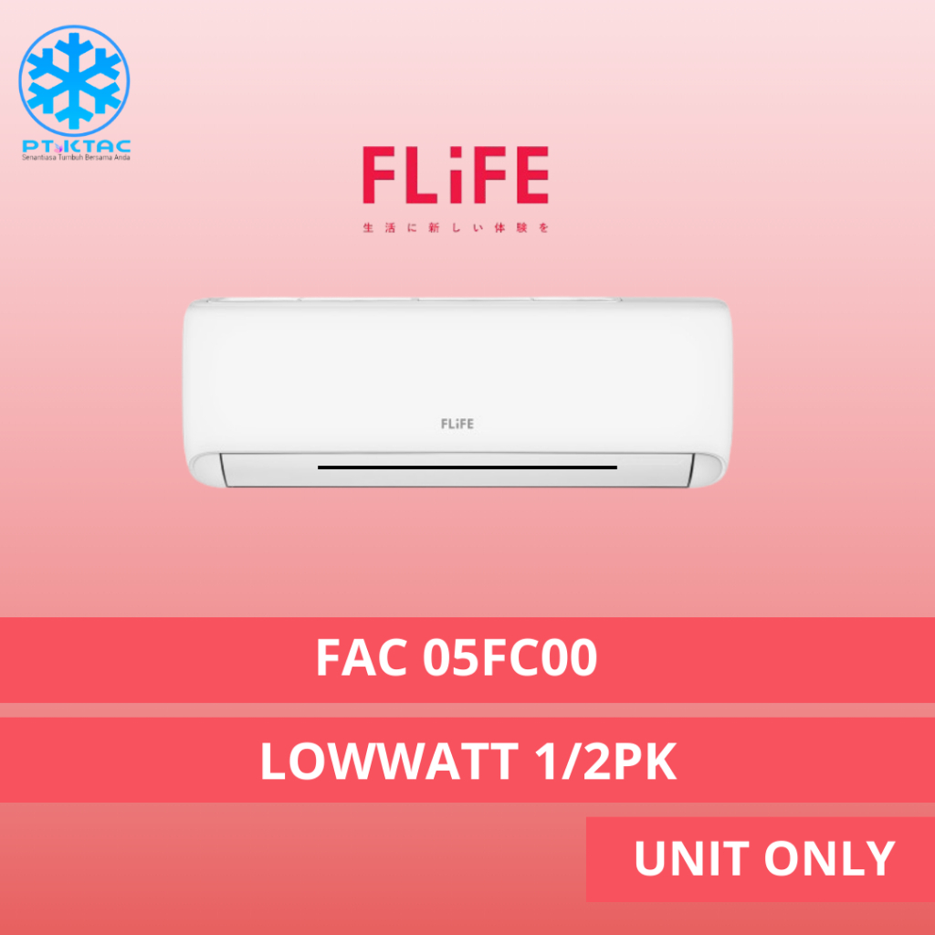 Jual AC FLIFE LOWWAT 1/2PK ( FAC-05FCOO ) | Shopee Indonesia