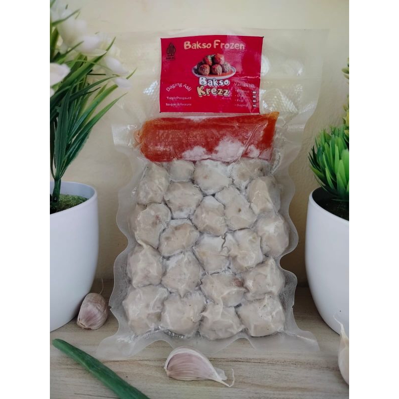 Jual Bakso Frozen Krezz asli daging sapi plus ayam tanpa pengawet ...