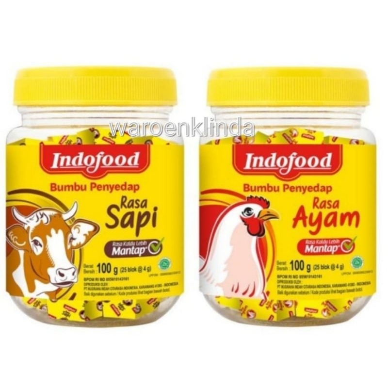Jual Bumbu kaldu blok indofood / indofood bumbu cube penyedap rasa sapi ...