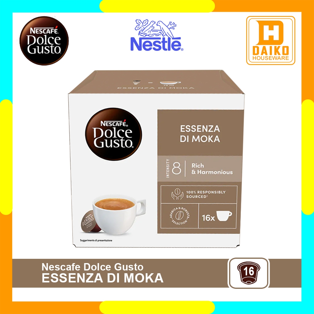 Jual Capsule Nescafe Dolce Gusto Essenza Di Moka Original - Kopi Kapsul ...