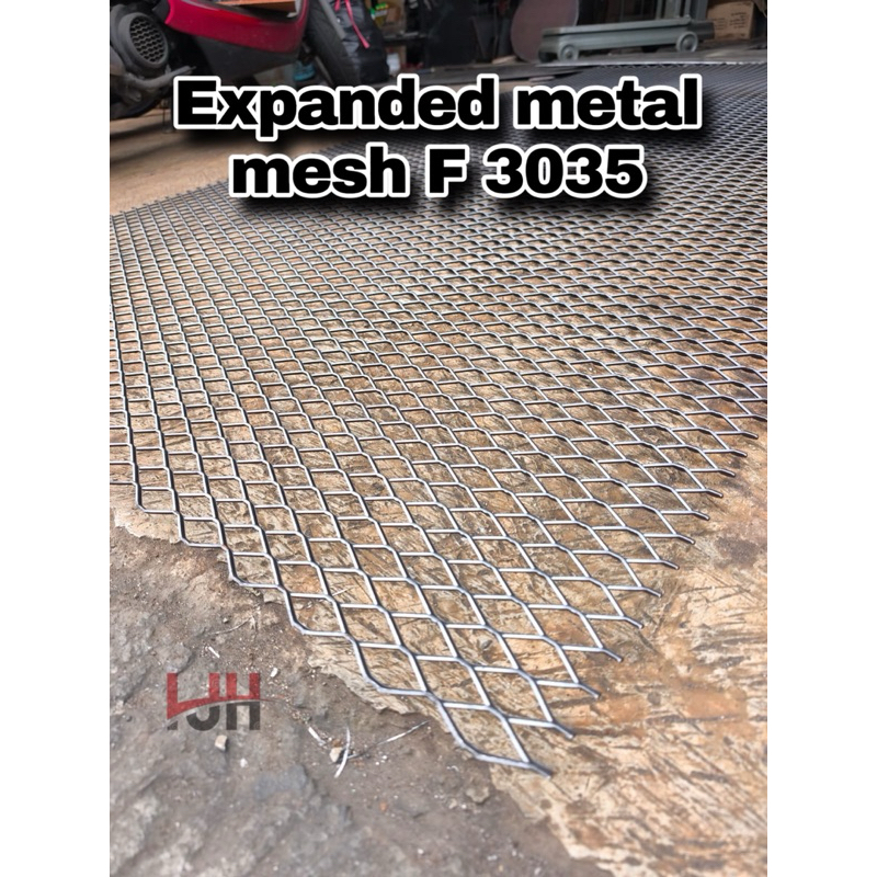 Jual Expanded metal mesh F 3035 ukuran custom. kawat ram plat besi ...