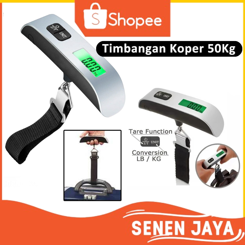 Jual TIMBANGAN KOPER DIGITAL LAYAR LCD PASSPORT 50 KG Electronic ...