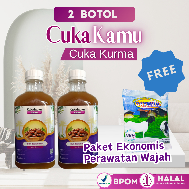 Jual Cukakamu Kurma 2 Botol (FREE DAYMILK SASET) | Shopee Indonesia