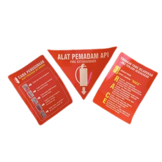 Jual Stiker Apar/ Stiker Cara Penggunaan Apar/ Stiker Race/ Stiker ...