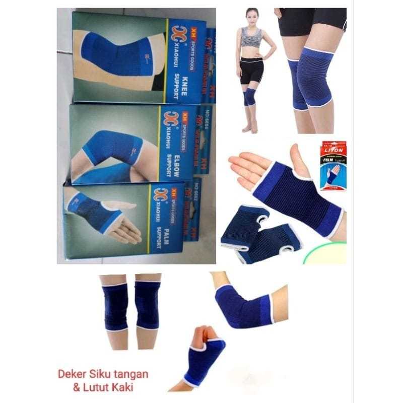 Jual Dekker Pelindung Pergelangan Engkel Kaki Lutut Sikut Elbow ...