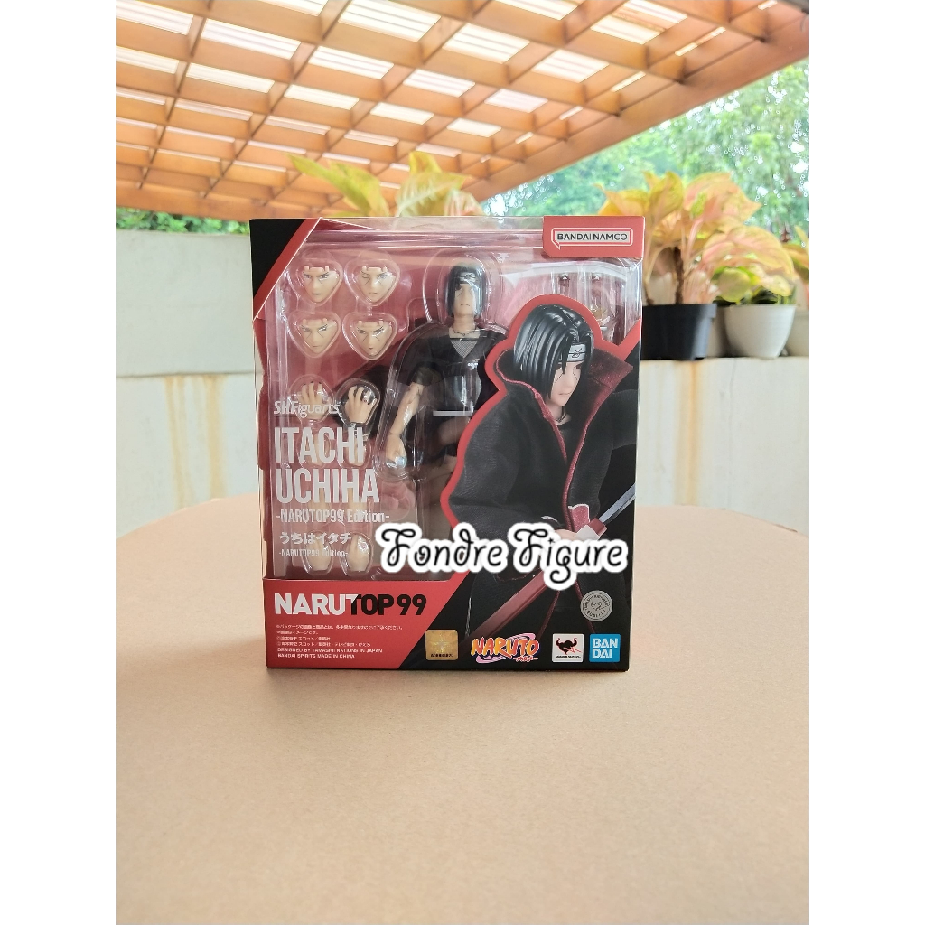 Jual ORIGINAL SHF ITACHI UCHIHA NARUTOP99 EDITION NARUTO SHIPPUDEN ...