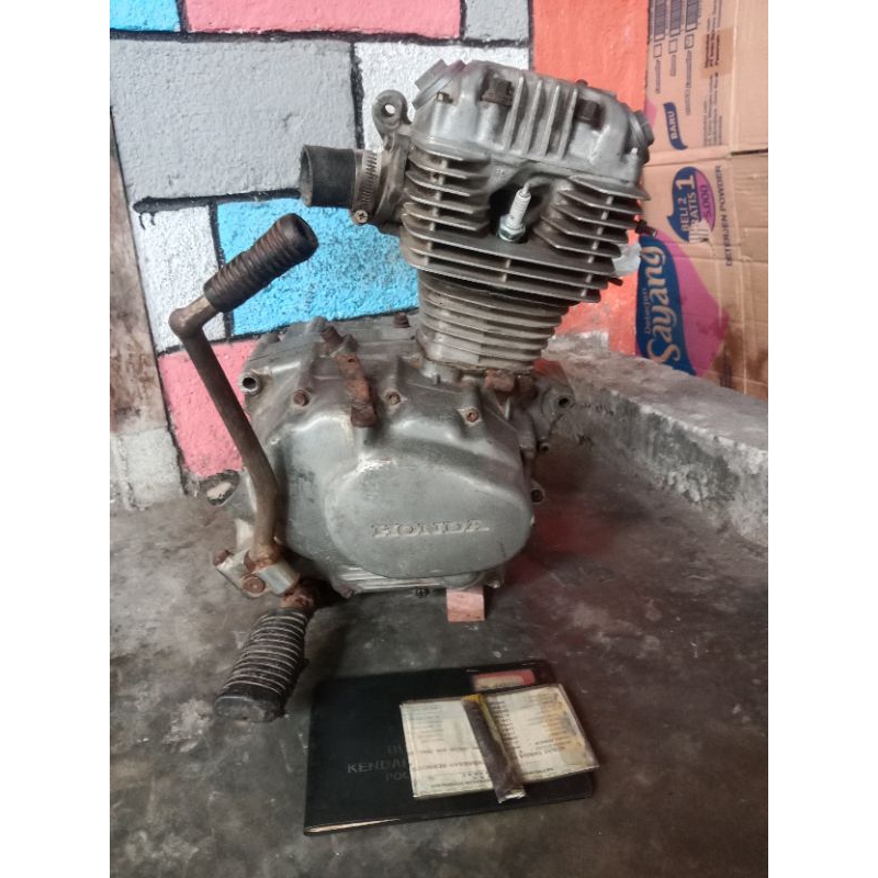 Jual mesin GL 100 th 82 plat D lengkap mati tembus | Shopee Indonesia