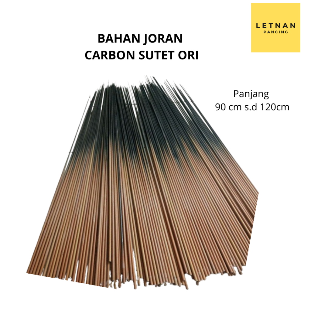 Jual Carbon Sutet Panjang 100 - 110 cm tebal 6/2 mm | Shopee Indonesia
